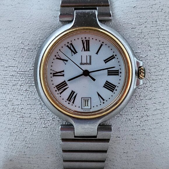 Dunhill | Accessories | Dunhill Women Watch Millennium Silvergold ...